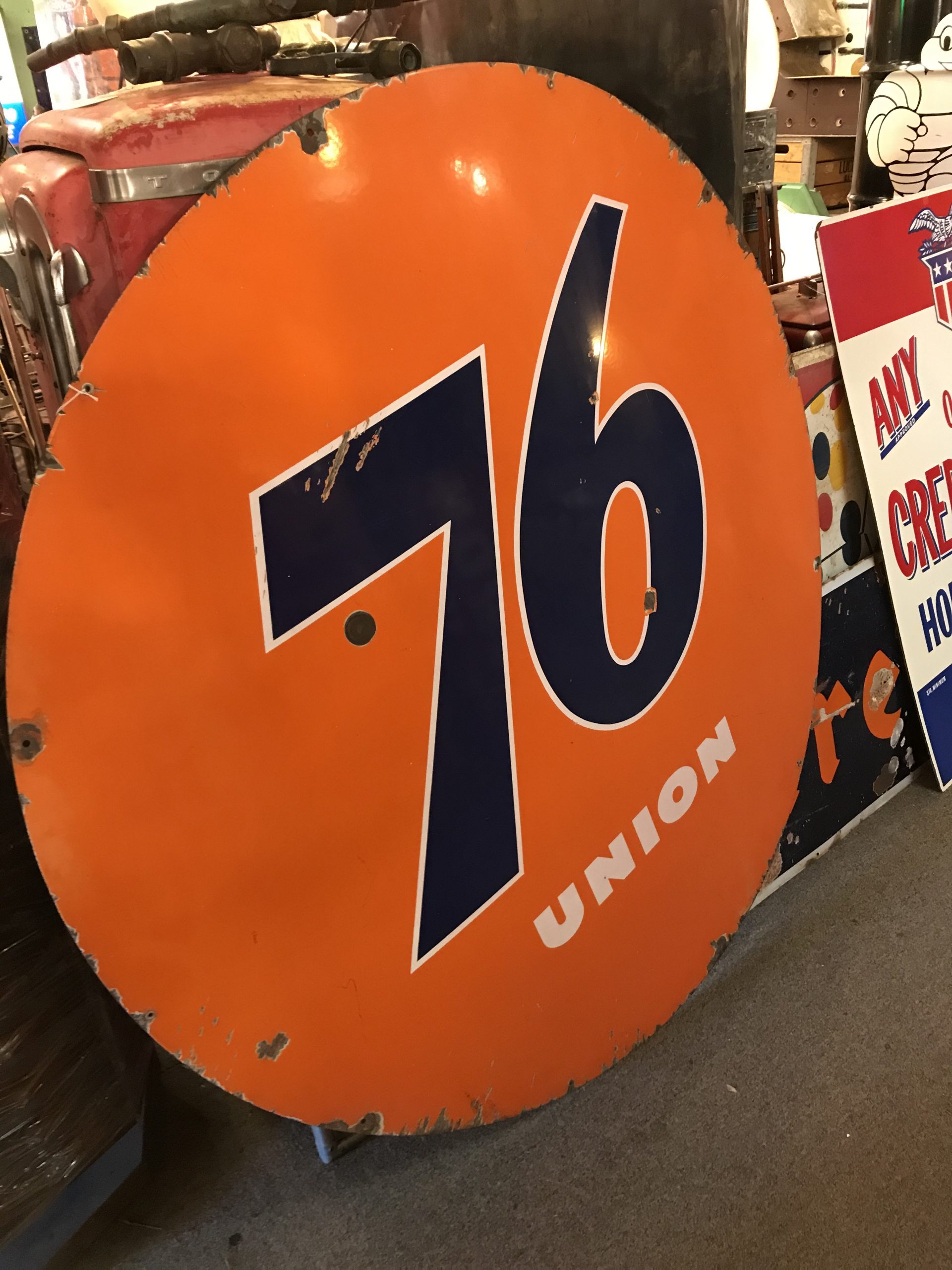 76-Union-Sign-Double-Sided-Porcelain-Sign-60-inches-Orange-Blue-White-2 ...
